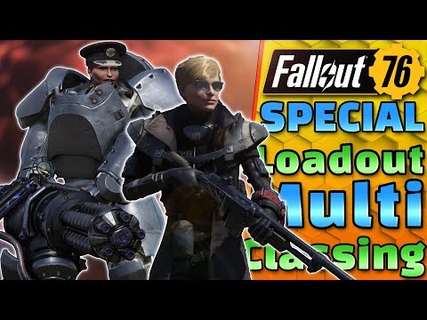 Multiclassing in Fallout 76! - AA Tank & Stealth Commando Builds - Special Loadouts