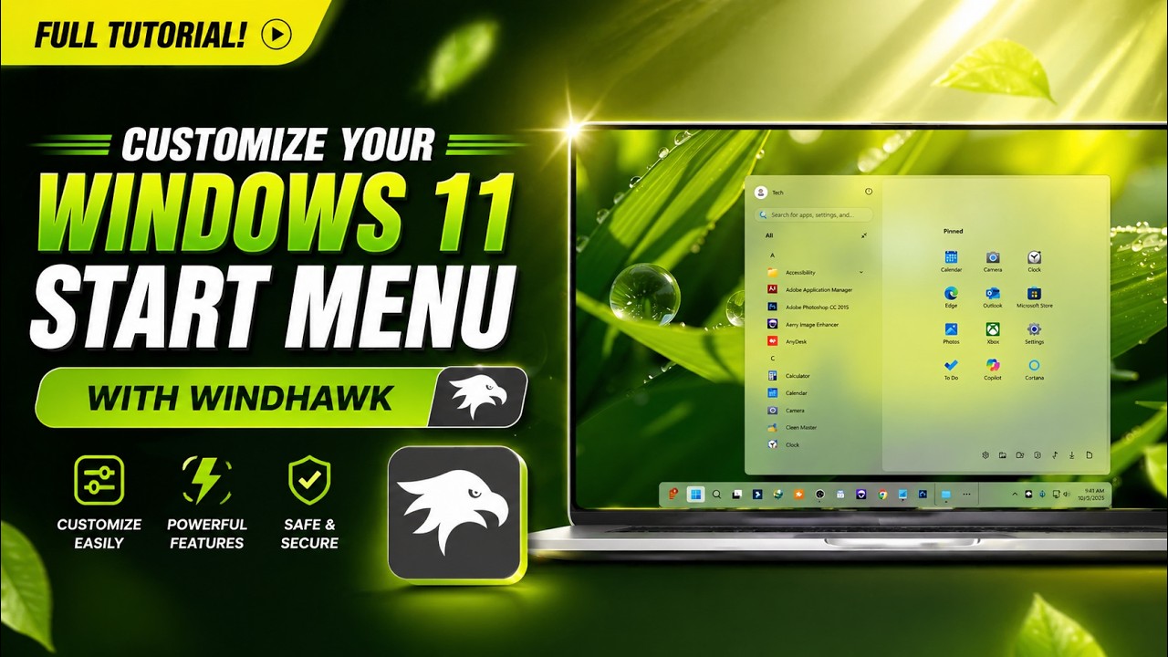Customize Your Windows 11 Start Menu with Windhawk – Full Tutorial!
