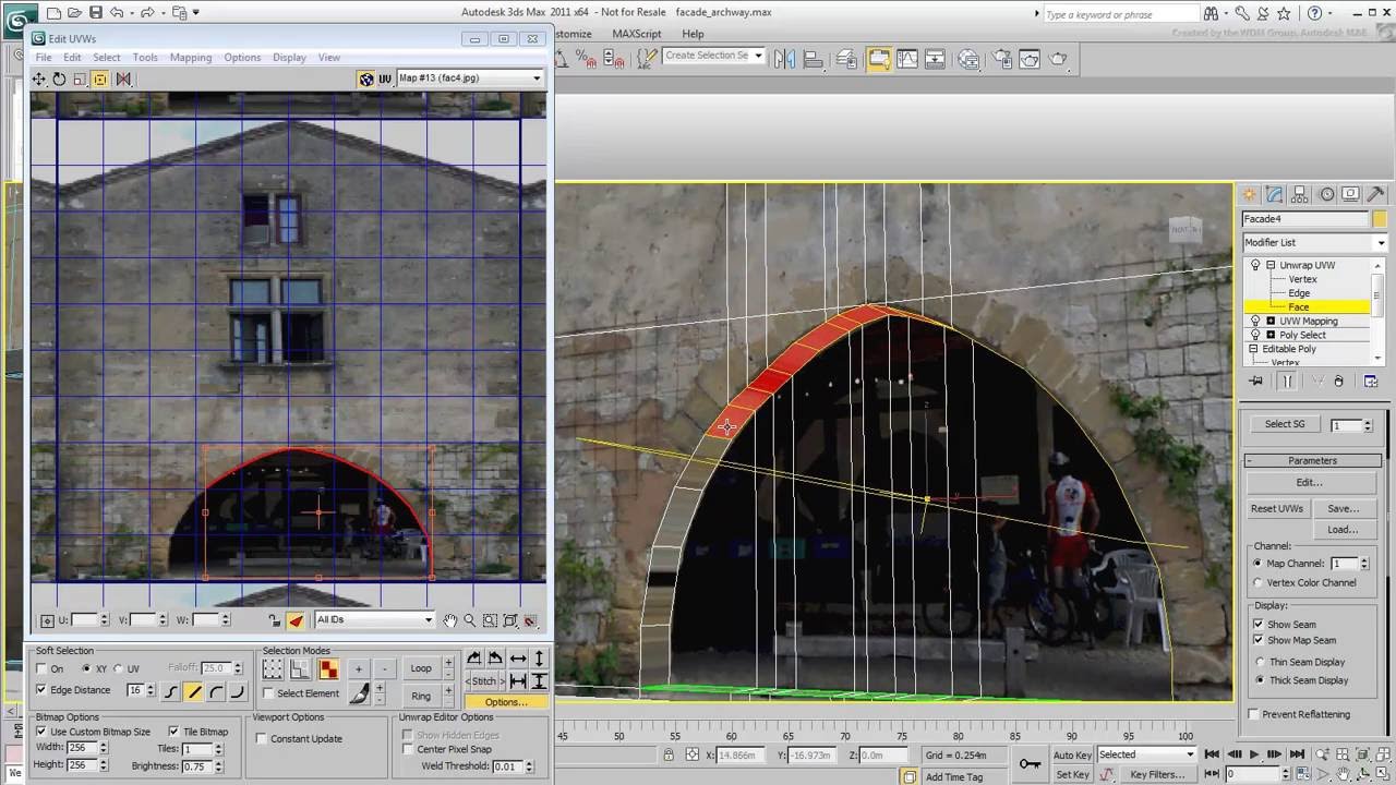 Modeling Facades in 3ds Max - Part 6 - Archways