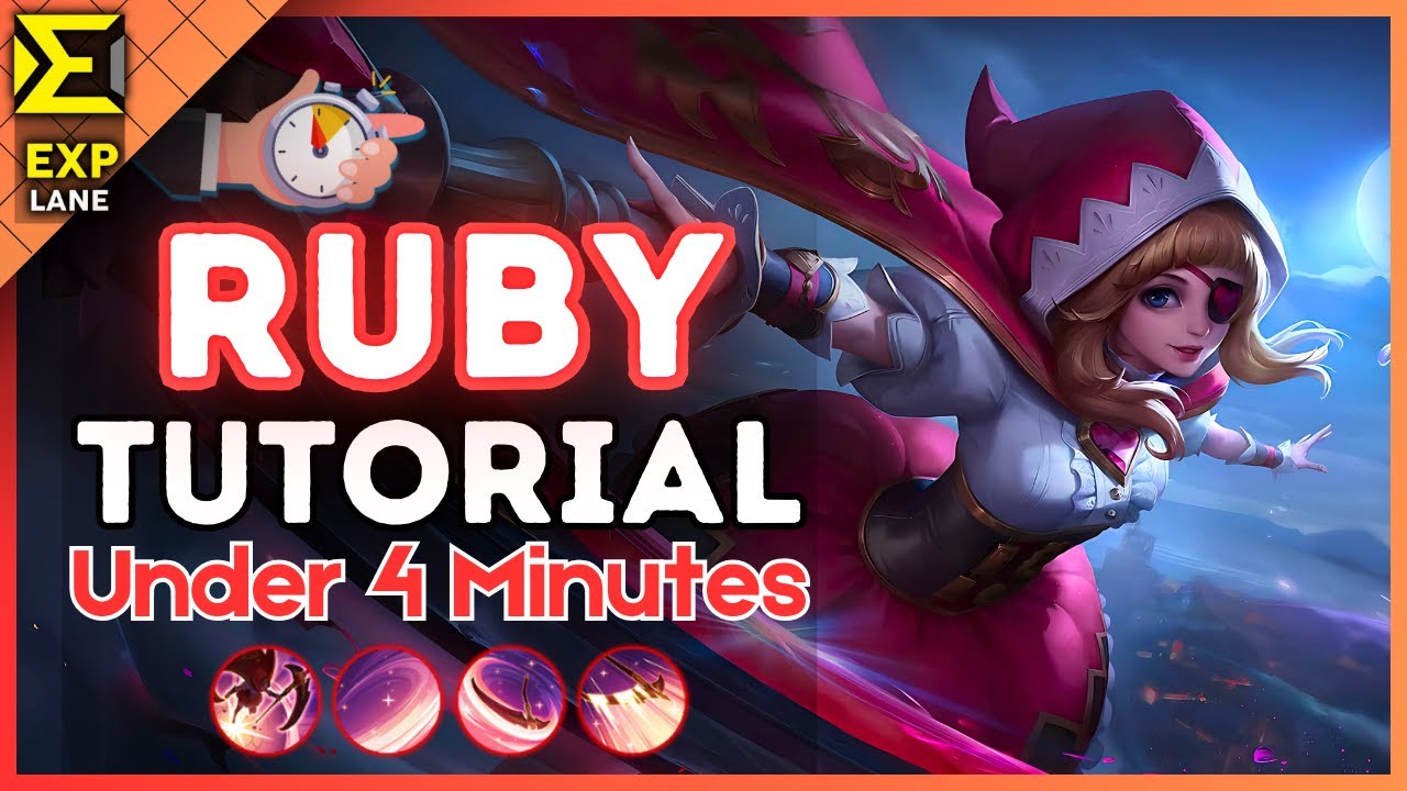 4-Minute Ruby Tutorial in EXP Lane || (MLBB S35) 2025