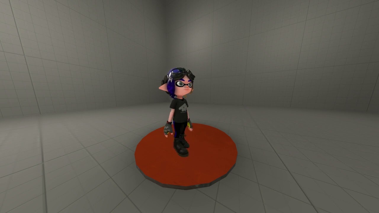 (Splatoon SFM) Walking animation test