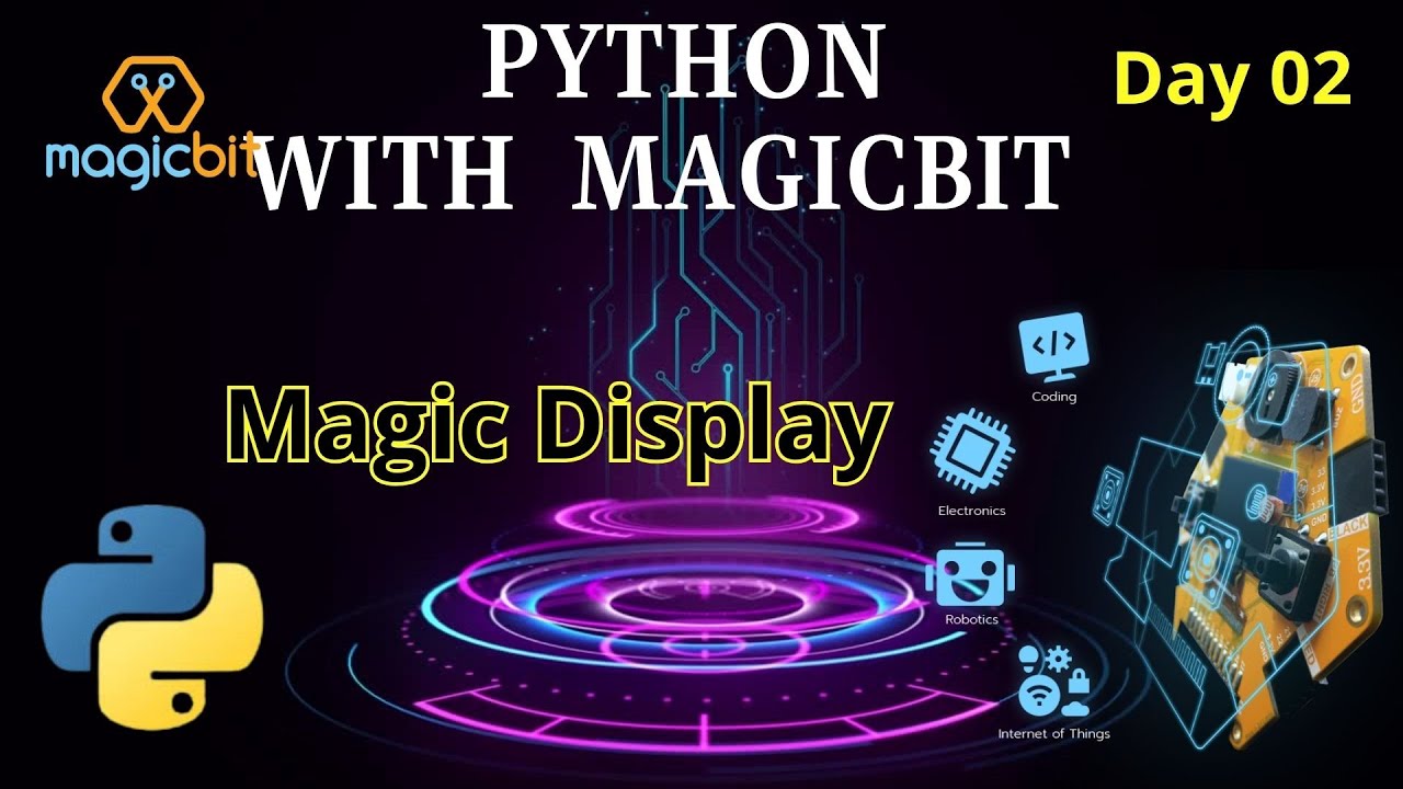 Python with Magicbit - Day 02
