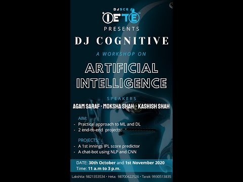 Artificial Intelligence Workshop – iete – sf