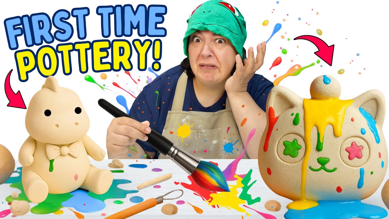 I Try Ceramics Pottery For The First Time