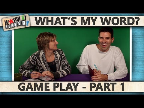 What's My Word - Game Play 1