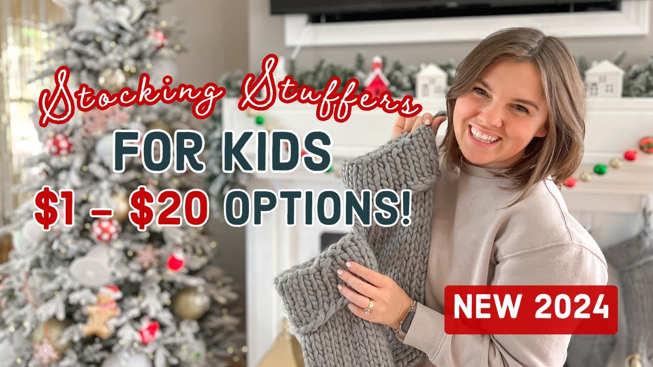 NEW $1 - $20 Stocking Stuffers for Kids 2024 | Stocking Stuffer Ideas