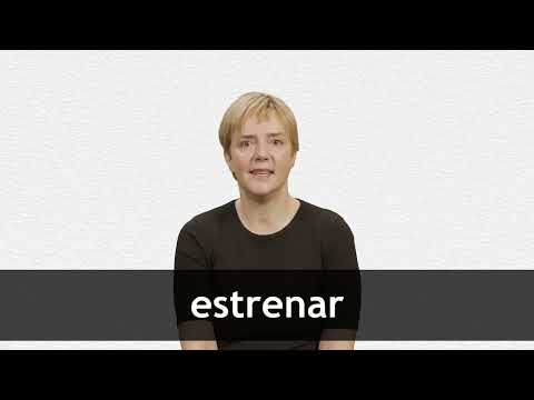 Traducción en inglés de “ESTRENAR” | Collins Diccionario español-inglés