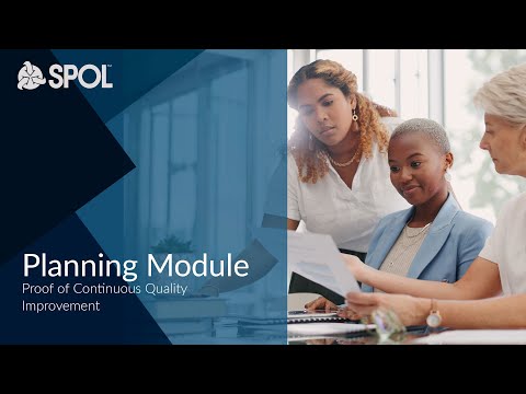 Planning Module- Proof of Continuous Quality Improvement
