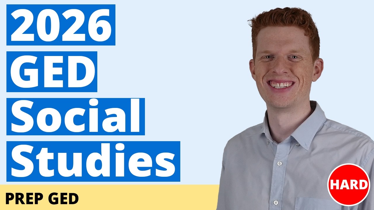 GED Social Studies Test 2026 (60 HARD Questions with Explained Answers)