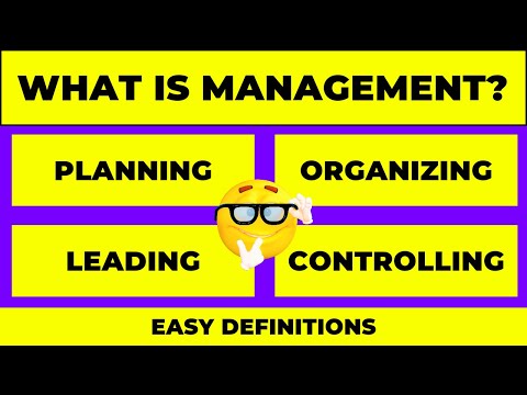 What is Management and it's Functions | Definition of Management | Management | Definitions Wala