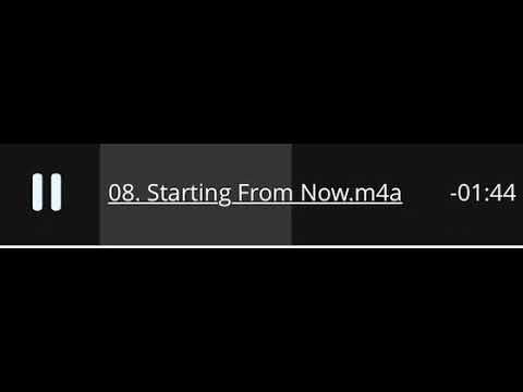 Starting from now(no one wraps like an elf song )