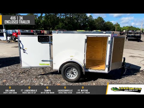 4x6 J&C TRAILERS ENCLOSED Trailer offered by Load Runner Trailers