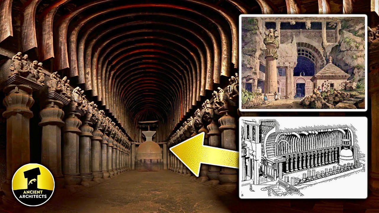 Carved Straight From the Bedrock: The Great Chaitya Cave of India 