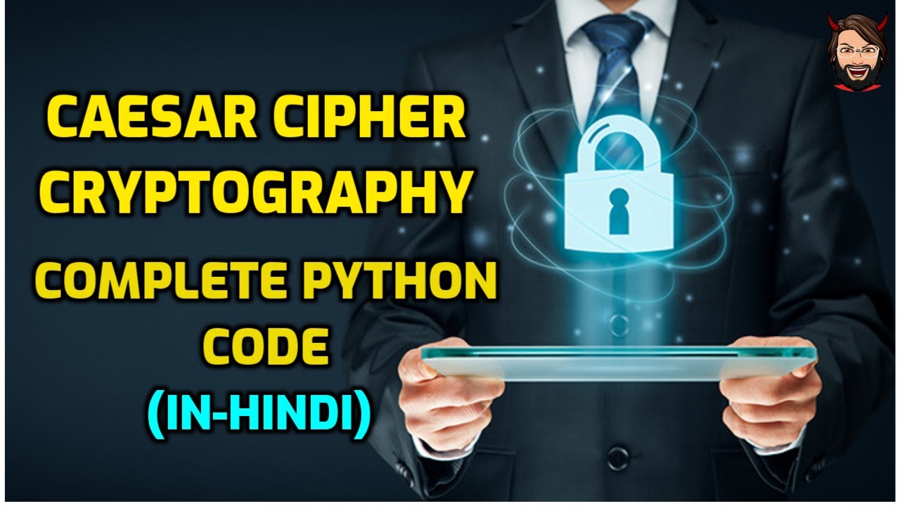 Caesar Cipher (HINDI) | Python code | Encryption-Decryption | Cryptography | Hackvamp | Codewithvamp