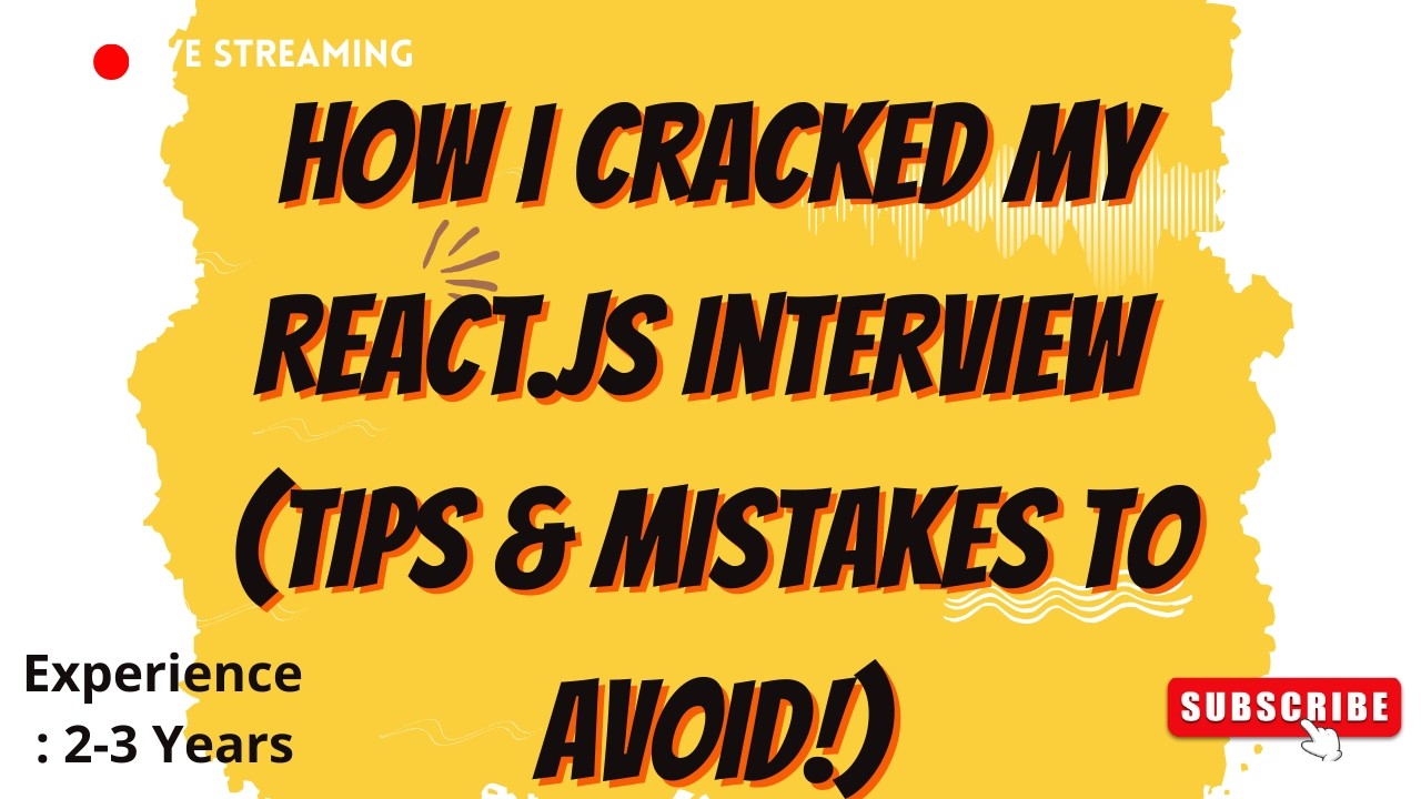 React JS Interview 2024 | 🔥 Selected | Front End Developer | React Redux | Interview | Experienced