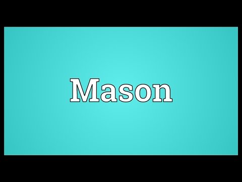Mason Meaning