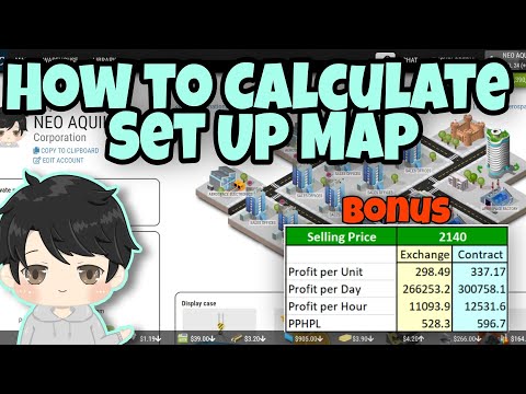 How to Calculate Set Up Map Step by Step