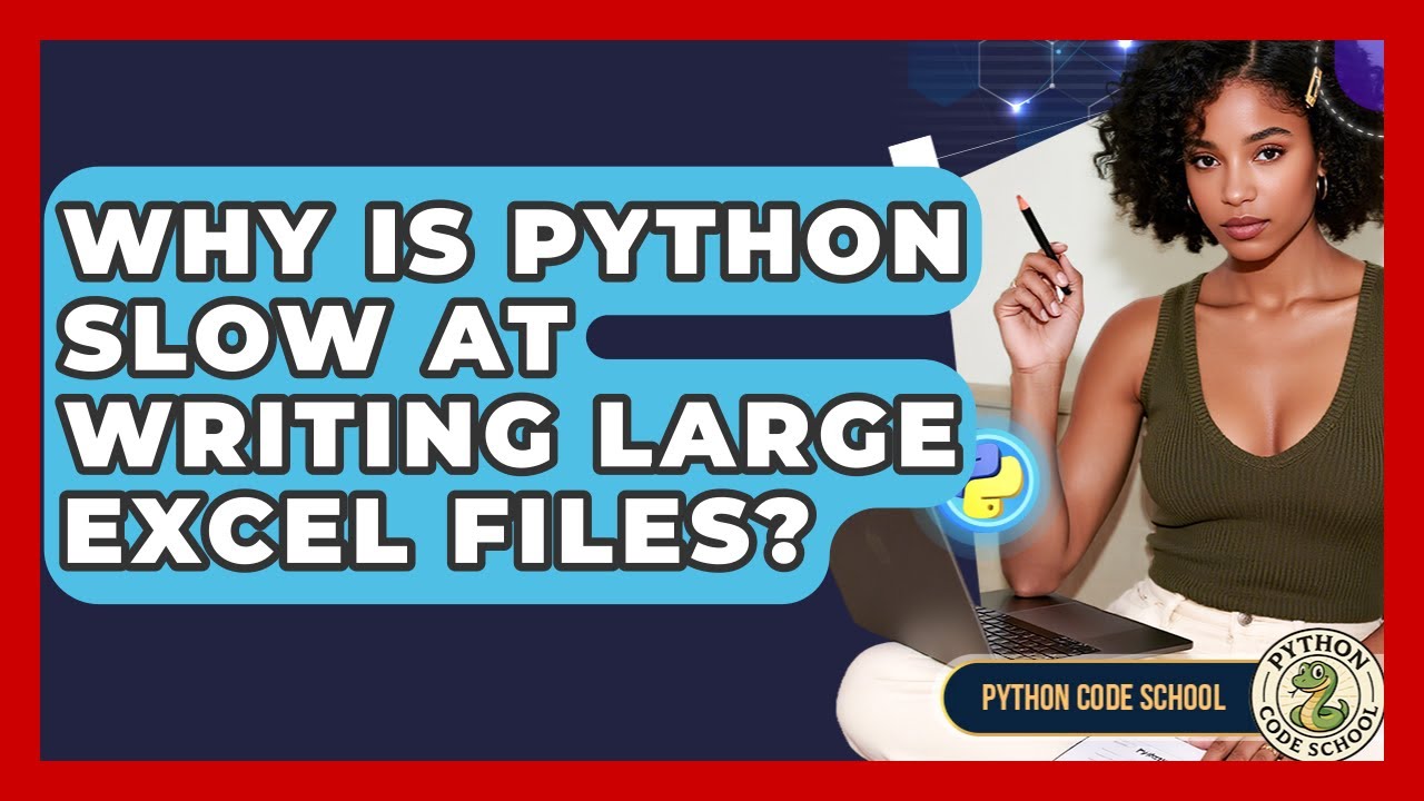 Why Is Python Slow At Writing Large Excel Files? - Python Code School