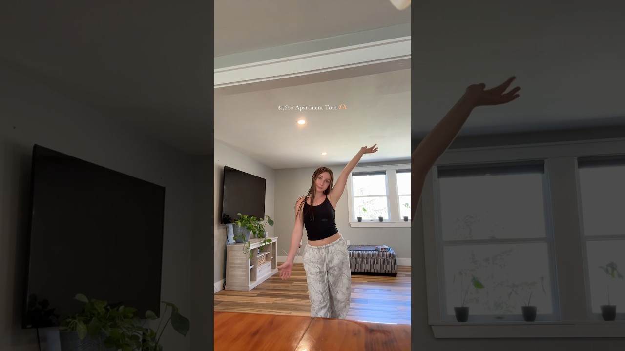 She’s small but expensive #apartment #apartmenttour #firstapartment