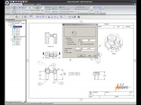 Engineering Symbols in Alibre Design (Legacy Interface)