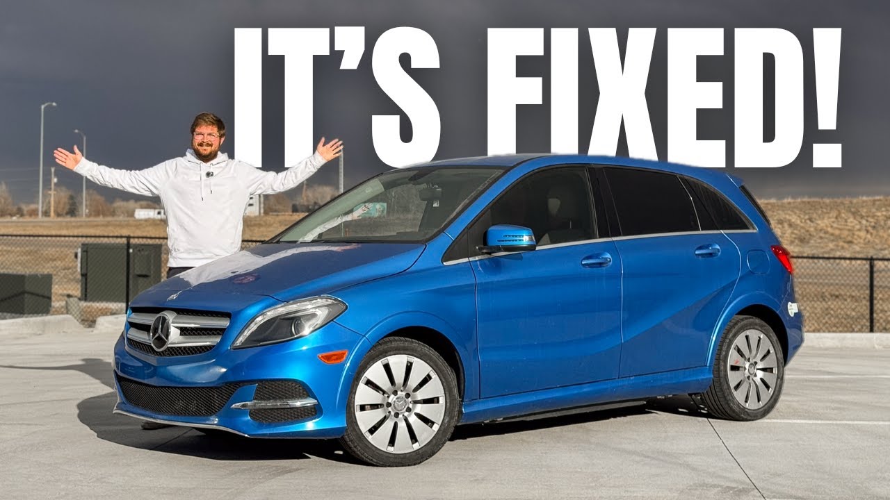 Reviving a $3000 Electric Mercedes B-Class: A Journey with Tesla ...