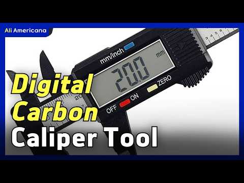 Electronic Digital Caliper Carbon Fiber Dial Vernier Caliper Gauge Micrometer Measuring Tool Digital