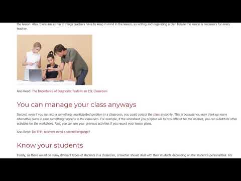 How to Get Ready for Unforeseen Circumstances in The Classroom | ITTT TEFL BLOG
