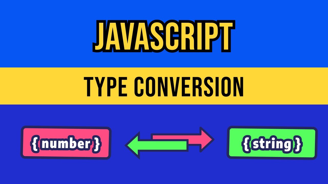 #7 JavaScript Type  conversion | JavaScript for Beginners