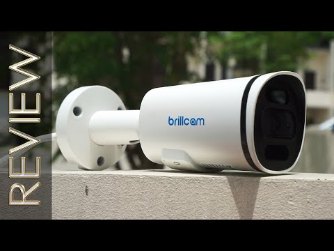 Testing the cheapest 4K bullet POE IP camera I could find. Brillcam BRC-S8151P2M01
