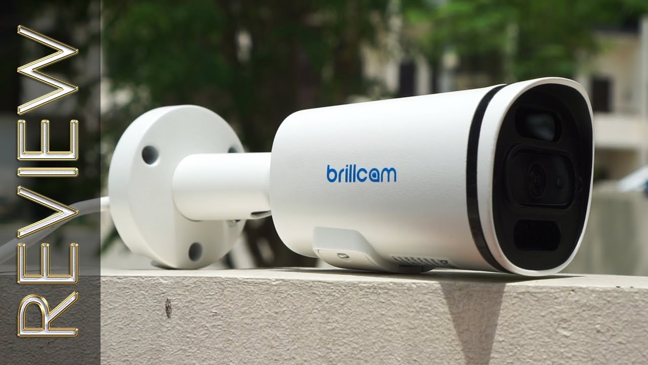 Testing the cheapest 4K bullet POE IP camera I could find. Brillcam BRC-S8151P2M01
