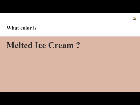 Melted Ice Cream color #dcb7a6 hex color - Orange color - Cool color dcb7a6