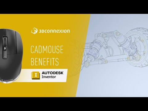 Inventor x 3Dconnexion - CadMouse benefits and features