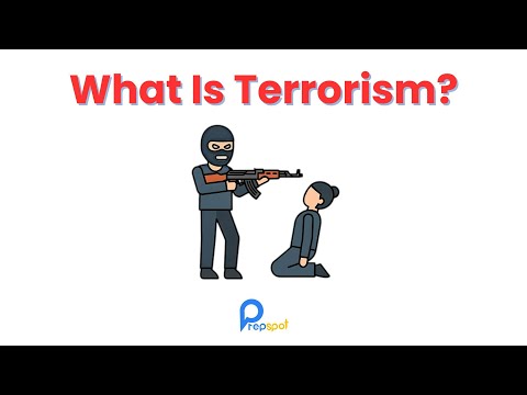 What is Terrorism? | Topic Explainers Prepspot English