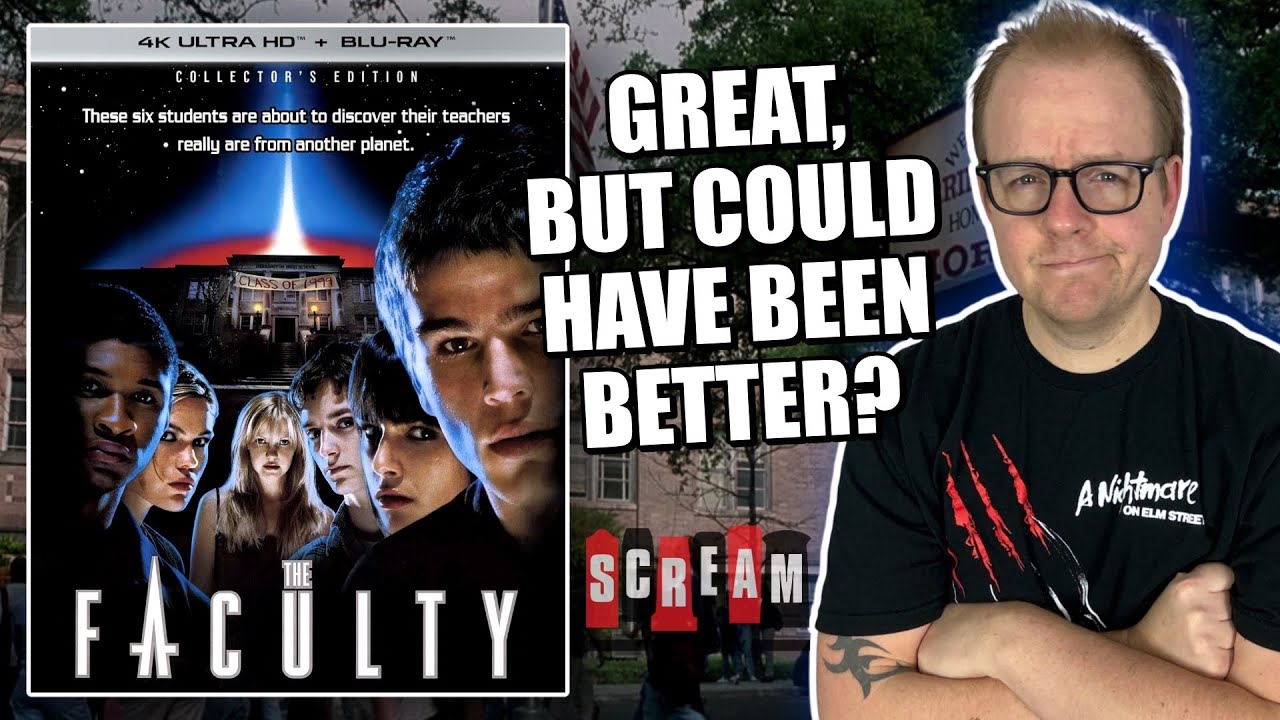 The Faculty (1998) 4K UHD Review | Scream Factory | This SHOULD Have Been Better!
