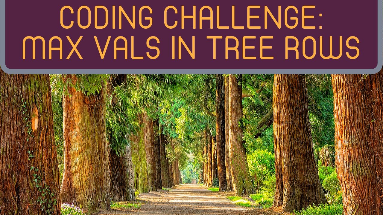 largestValuesInTreeRows | CodeSignal (JavaScript)