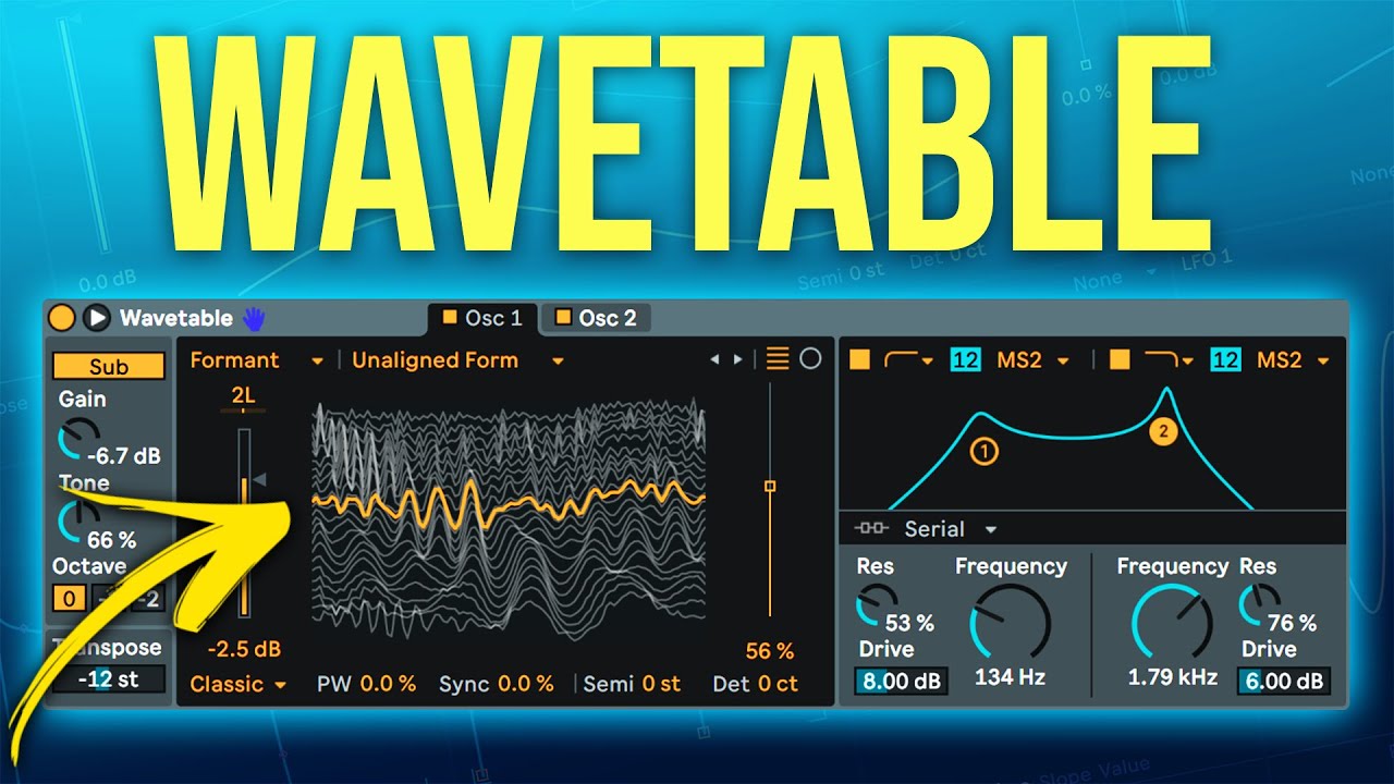 Ableton Wavetable Synth - Full Guide for Beginners