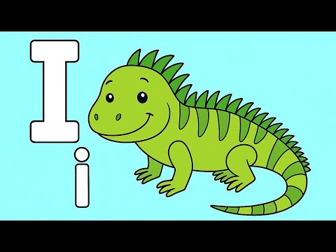 🔤 animals that start with the letter I #learning #kids #alphabet