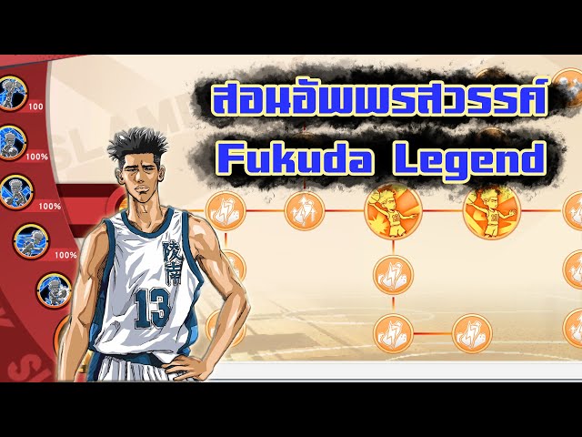 สอนอัพพรสวรรค์ Fukuda Legend Slam Dunk Mobile | วิดีโอครีเอเตอร์ :: OS