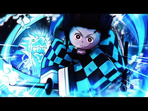 Demon Fall From Noob To Water Breathing Tanjiro Kamado In One Video