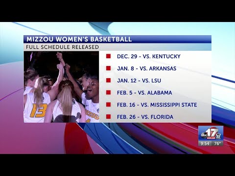 Full schedule released for Mizzou women’s basketball