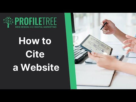 How to Cite a Website | Build a Website | Website Builders | Web Design | Web Development