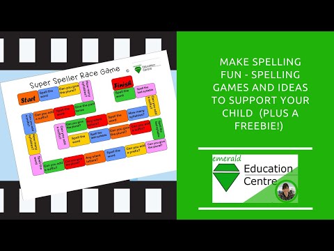 Make Spelling Fun Spelling Games And Ideas To Support Kids With Spelling Plus A Freebie!