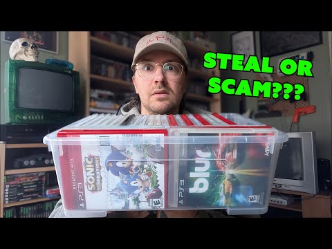 I bought 35 PS3 games for $50... steal or scam?