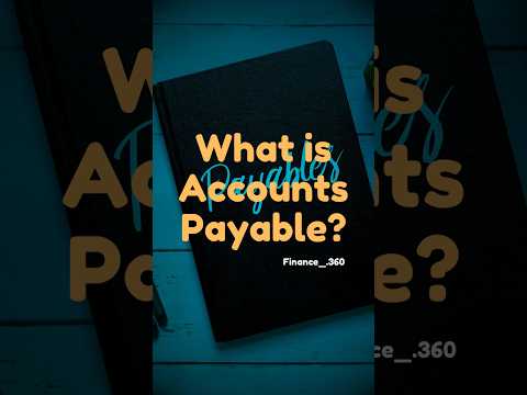 What is accounts payable? #accountspayable #shorts #finance