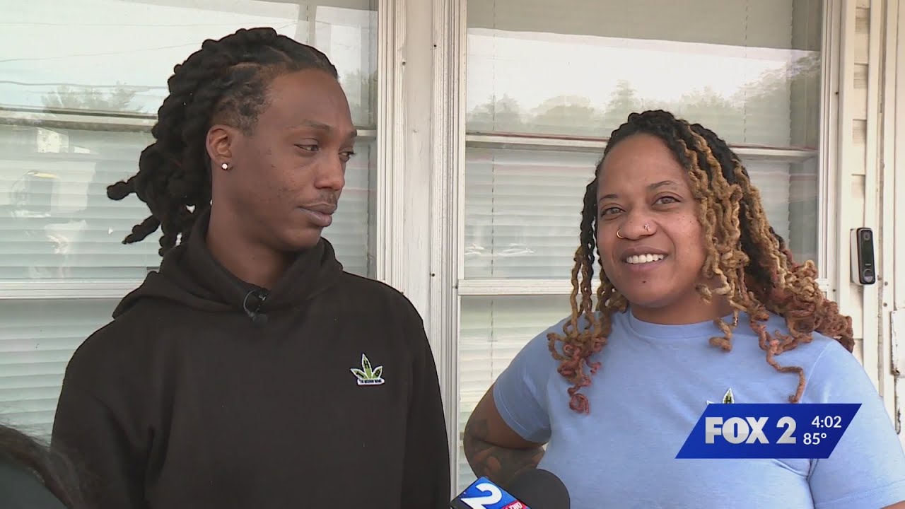 Couple feeling fortunate after car smashed into home overnight