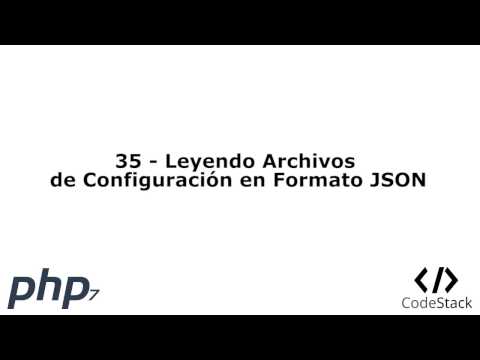 Leyendo Archivos en Formato JSON – PHP 7 – Código Compilado
