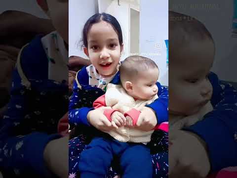 #ekmotahathi #avyukt #babyshorts #reelitfeelit #comedy #kids#poem #sister #love#trending
