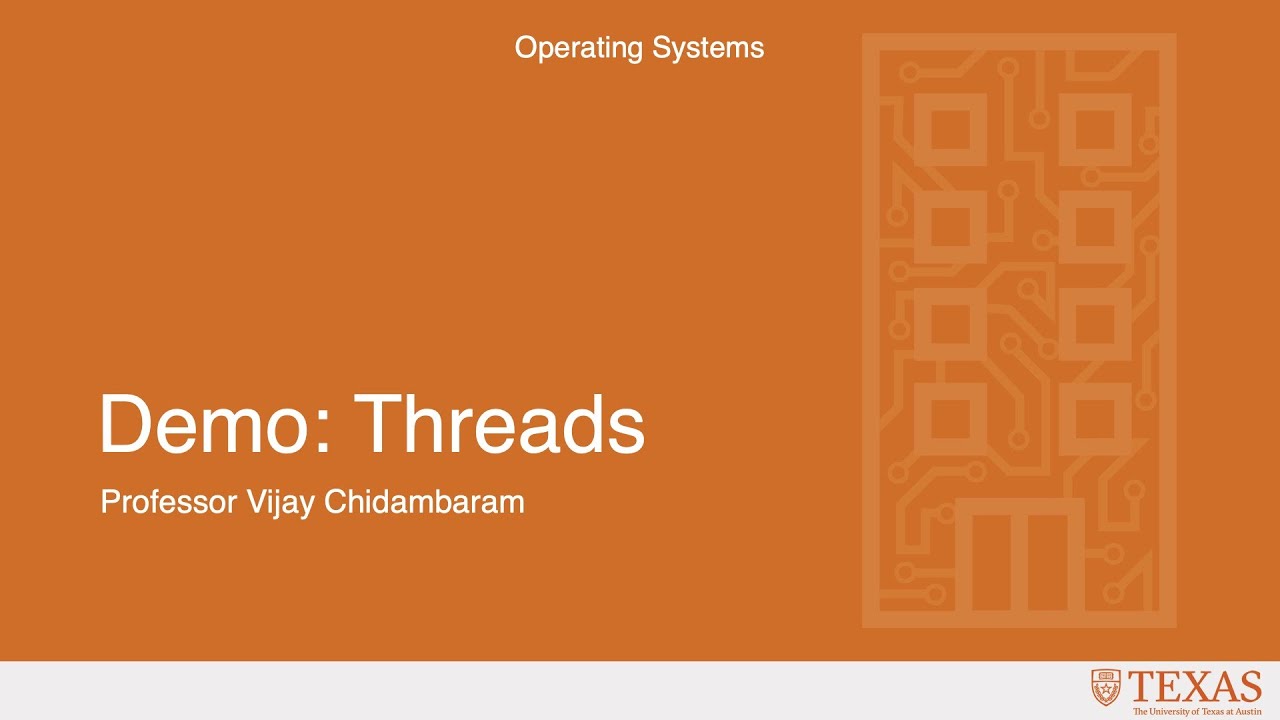Demo: Linux threads