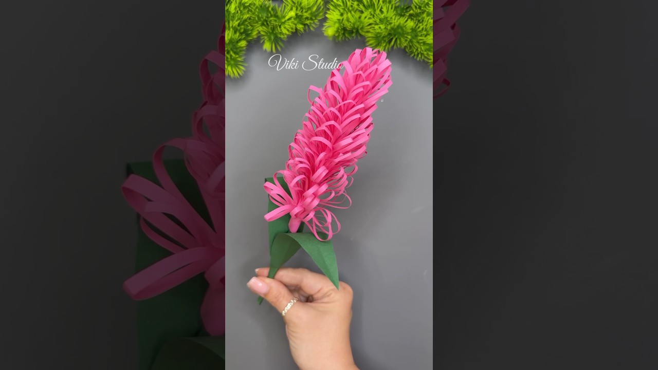 Easy Paper Craft Ideas! Home decor Paper Flowers