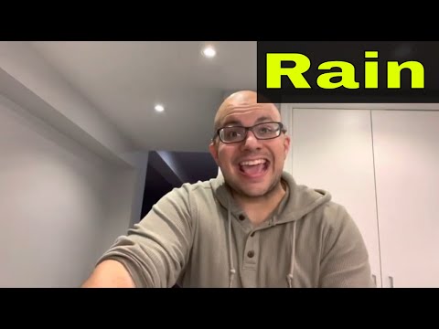 Percent Chance Of Rain-How To Understand What It Means-Tutorial